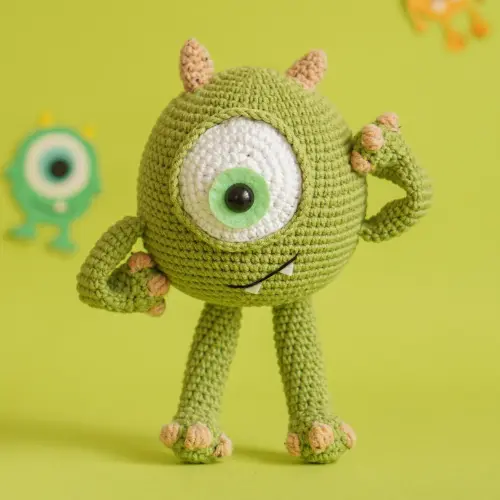 Mike Wazowski - Amigurumilandia