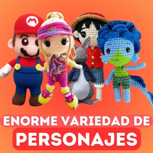 Patrones de Personajes Amigurumi: Gratis y de Pago en Español