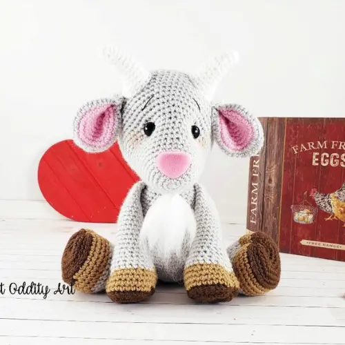 Cabra Amigurumi Patrón Gratis Paso a Paso