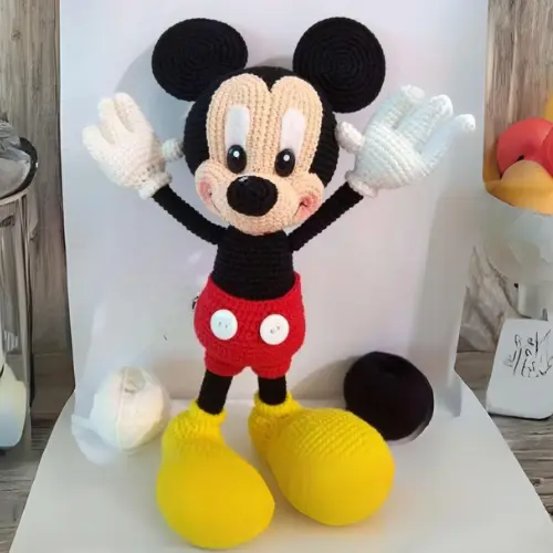 Como Hacer Mickey Mouse En Amigurumi