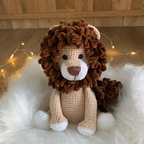 Patrón Amigurumi de León Fácil Tutorial Completo en Español